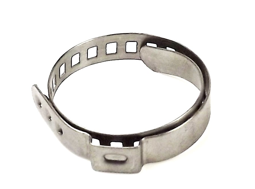 10x Small stainless steel universal drive shaft clamps